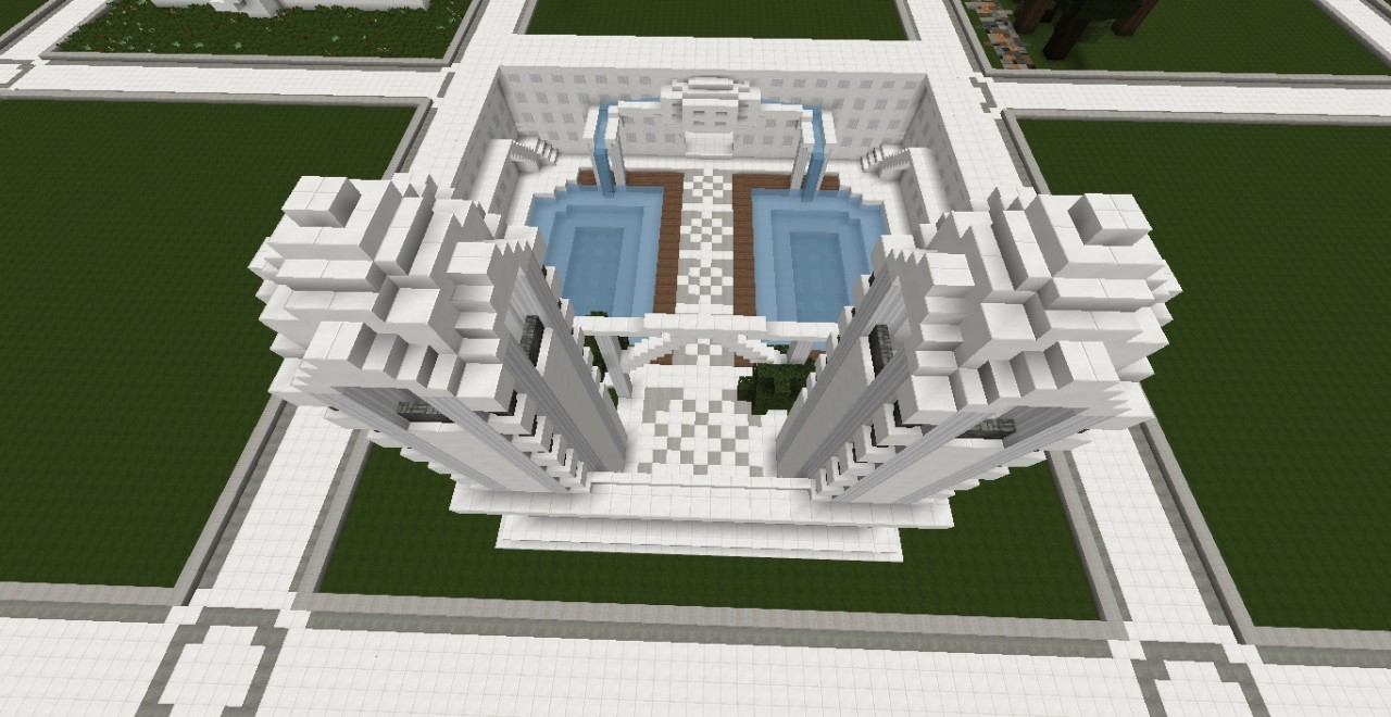 Roman baths Minecraft Map