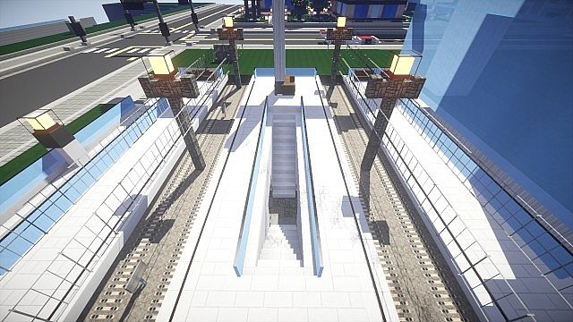 Small modern Train-Station #2 Minecraft Map