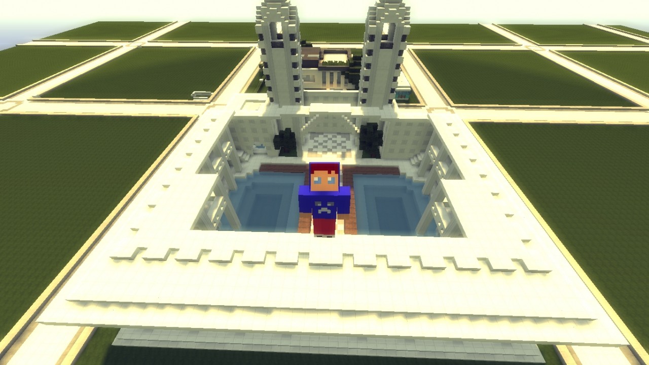 Roman baths Minecraft Map