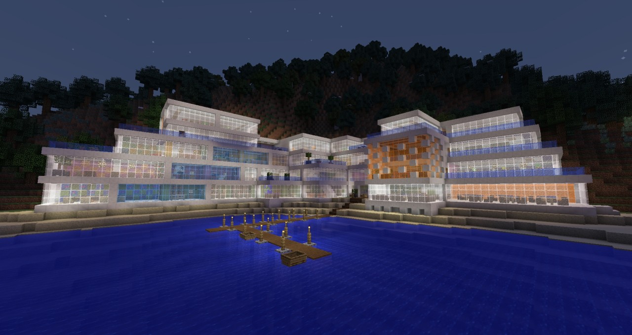 Aquamarine Resort & Island Minecraft Map