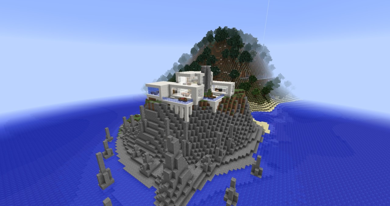 Aquamarine Resort & Island Minecraft Map