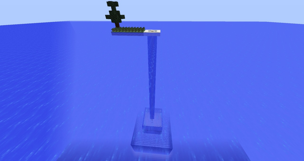 water survival Minecraft Map