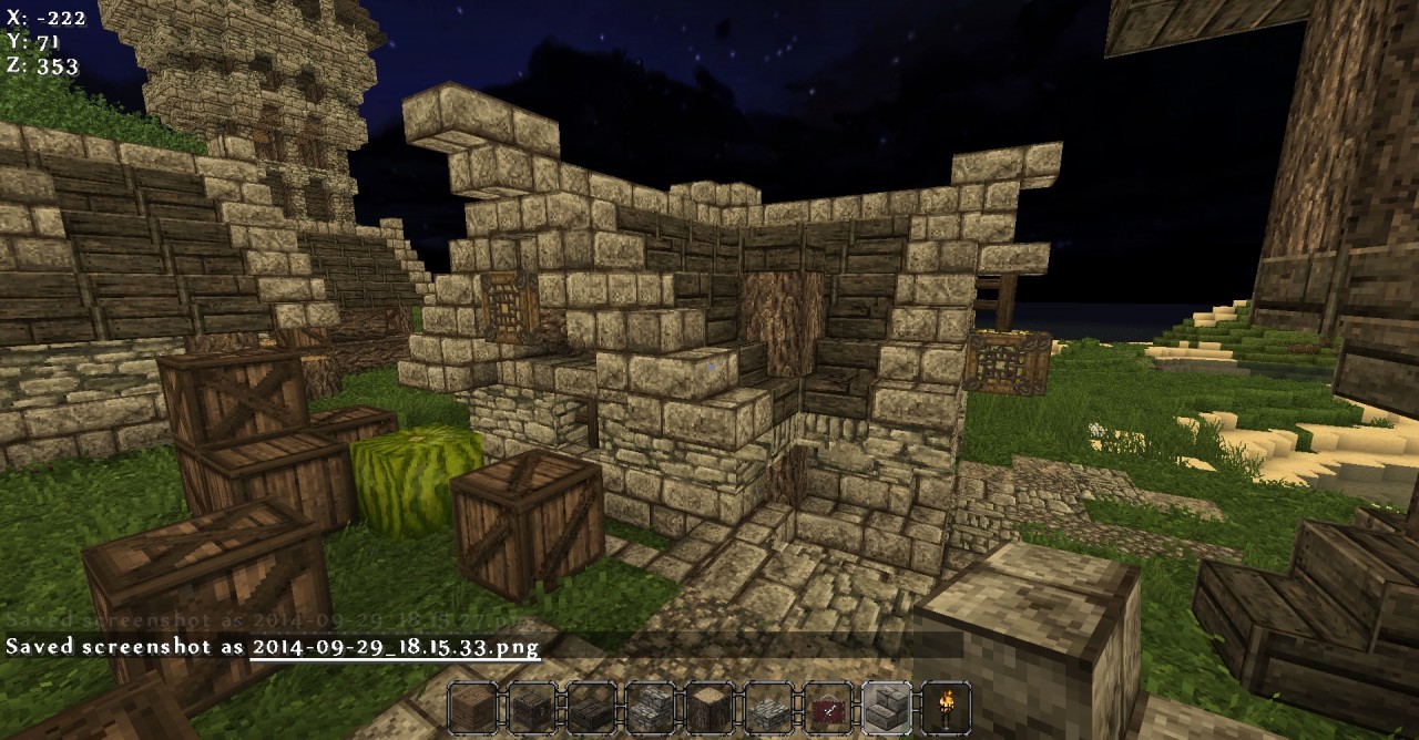 Realistic (Medieval-like) Storehouse Minecraft Map