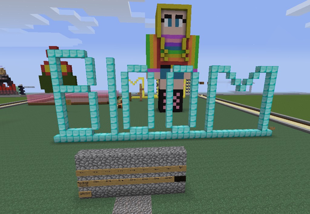 My Name In Block Form! Minecraft Map