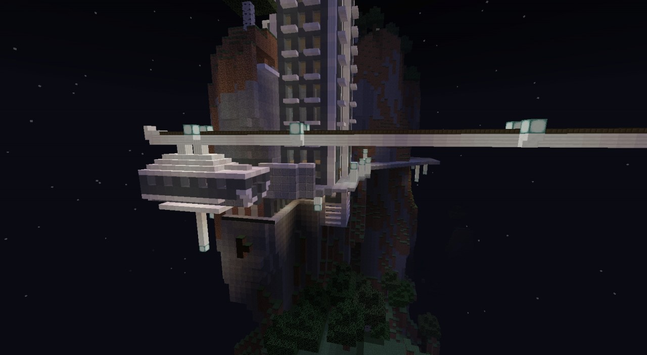 Black Light City Minecraft Map