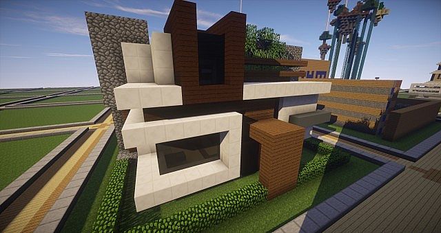 Minecraft Contemporary Project: Jim | A Blaizecraft Build Minecraft Map