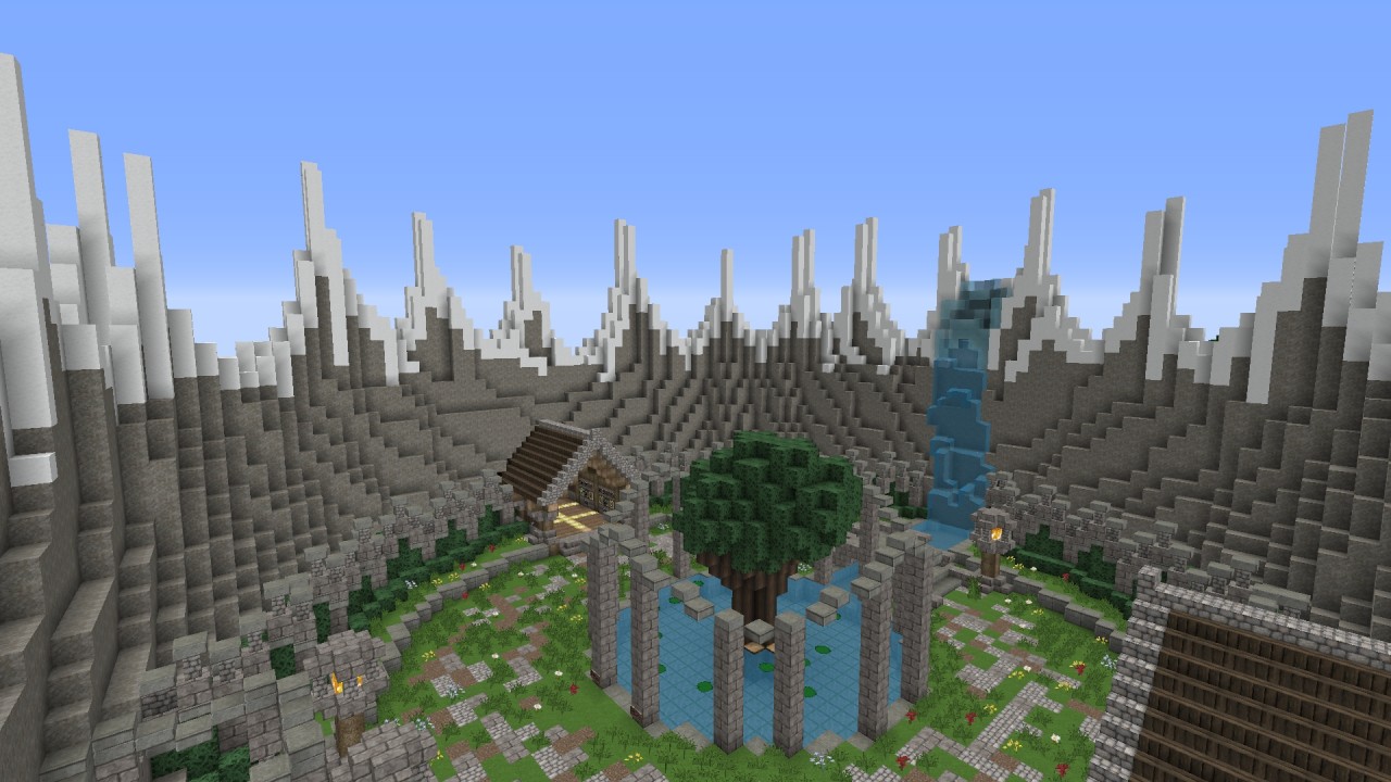 Aero Network SkyWars Spawn | Commission Build Minecraft Map