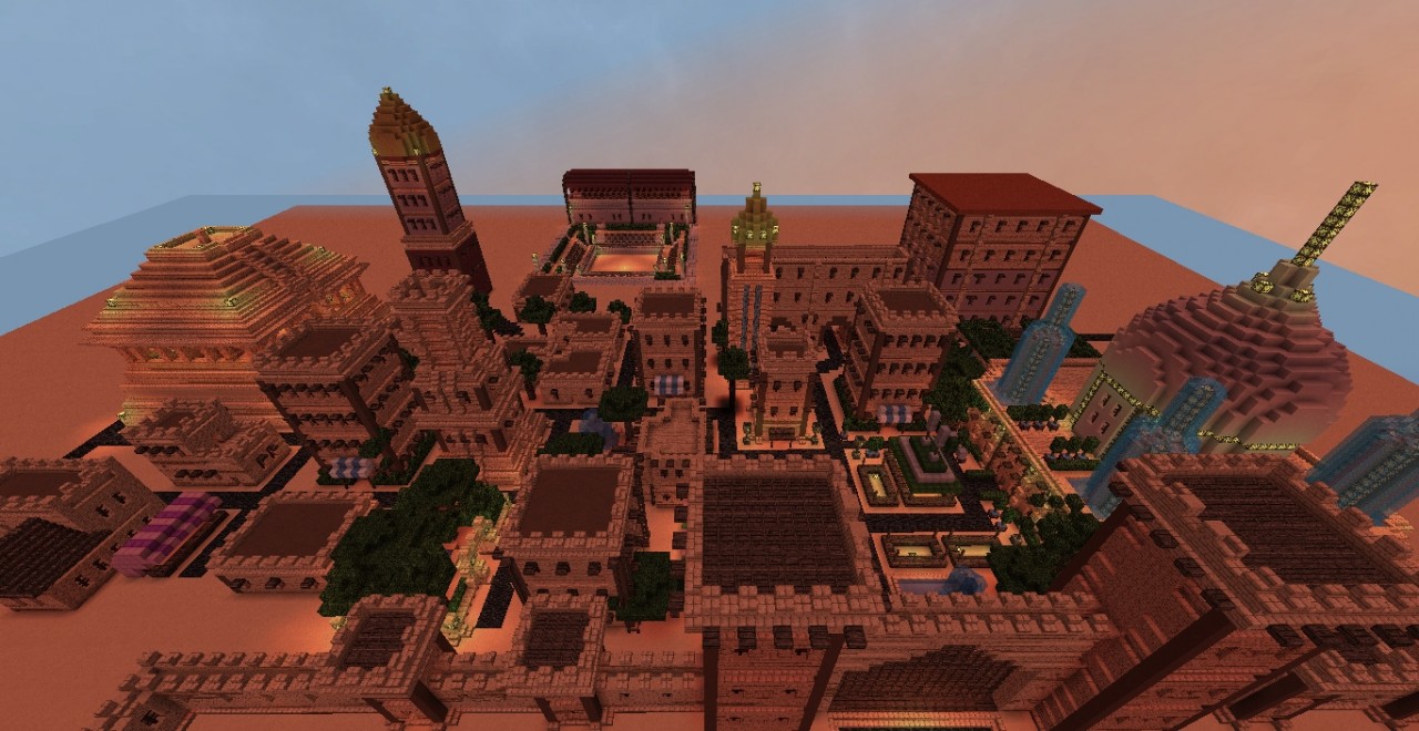 Dushara The Desert City Minecraft Map