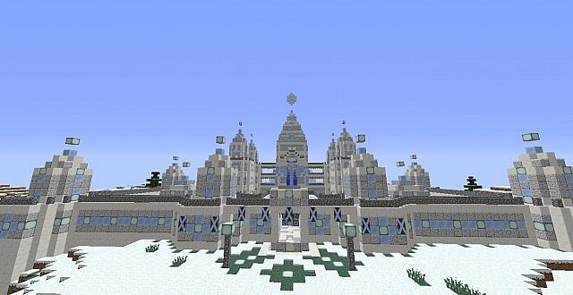 Fortress of Ice Minecraft Map