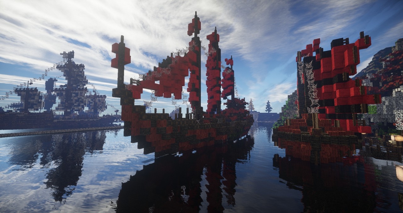 Asian Style Ship | ravand.org | Conquest Minecraft Map