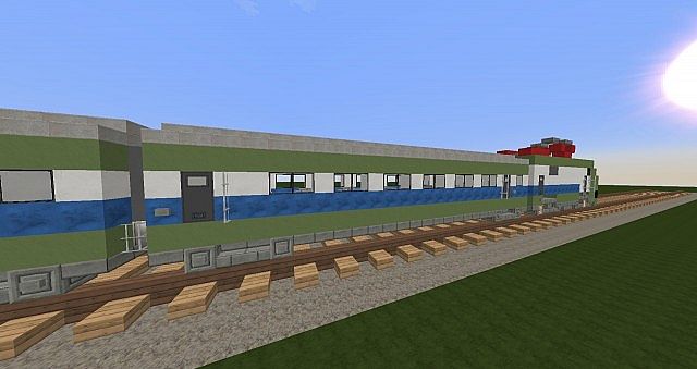 E464+6 MDVE passenger car of Trenitalia Minecraft Map
