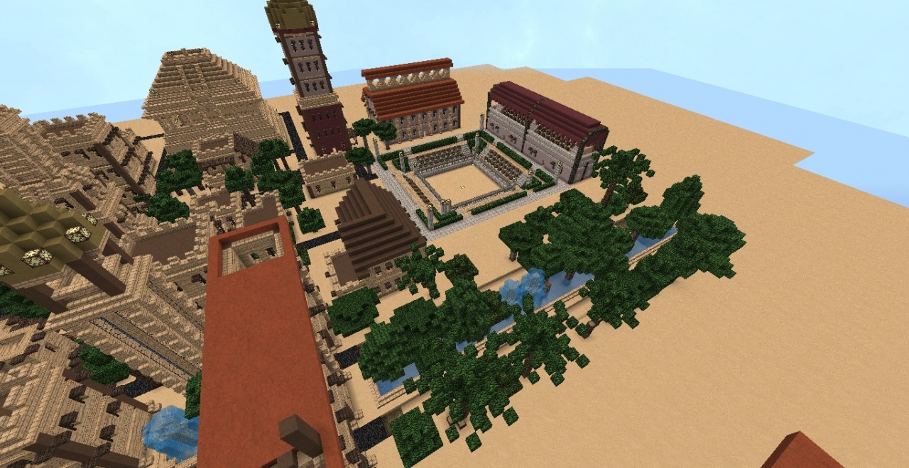 Dushara The Desert City Minecraft Map