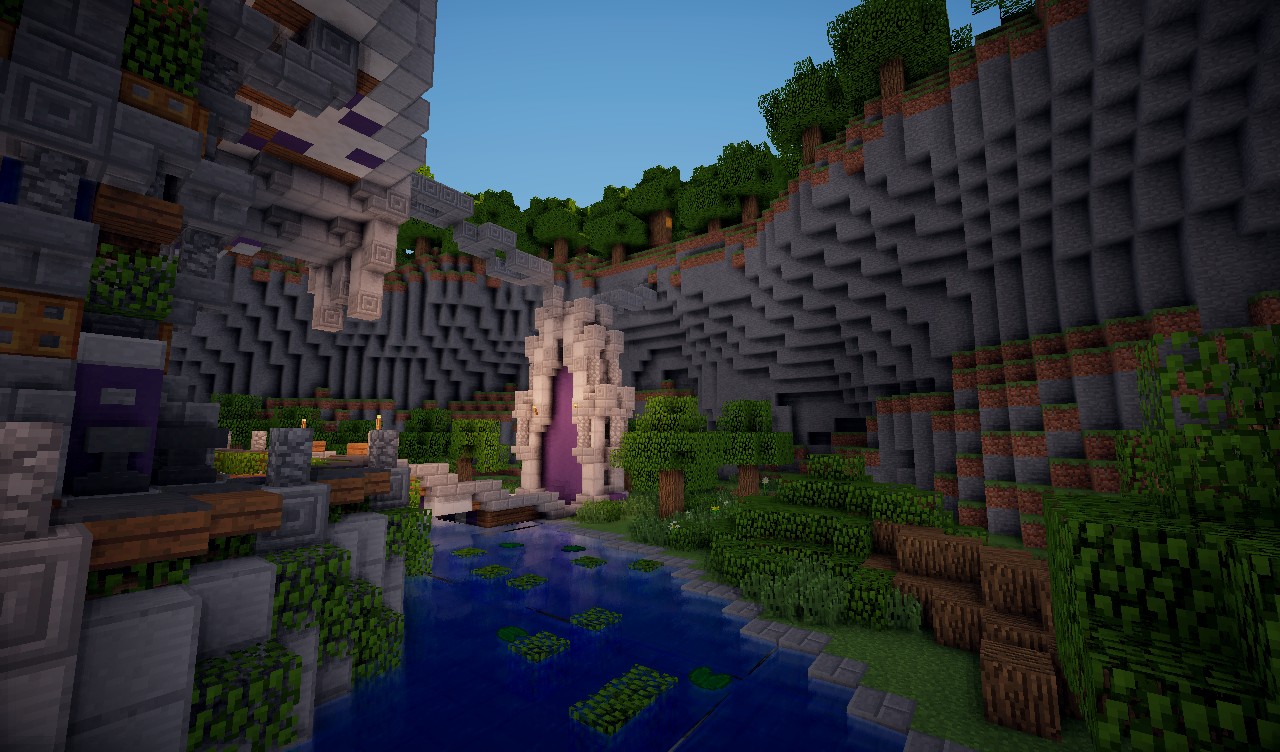 The Earth Temple [Hub] Minecraft Map