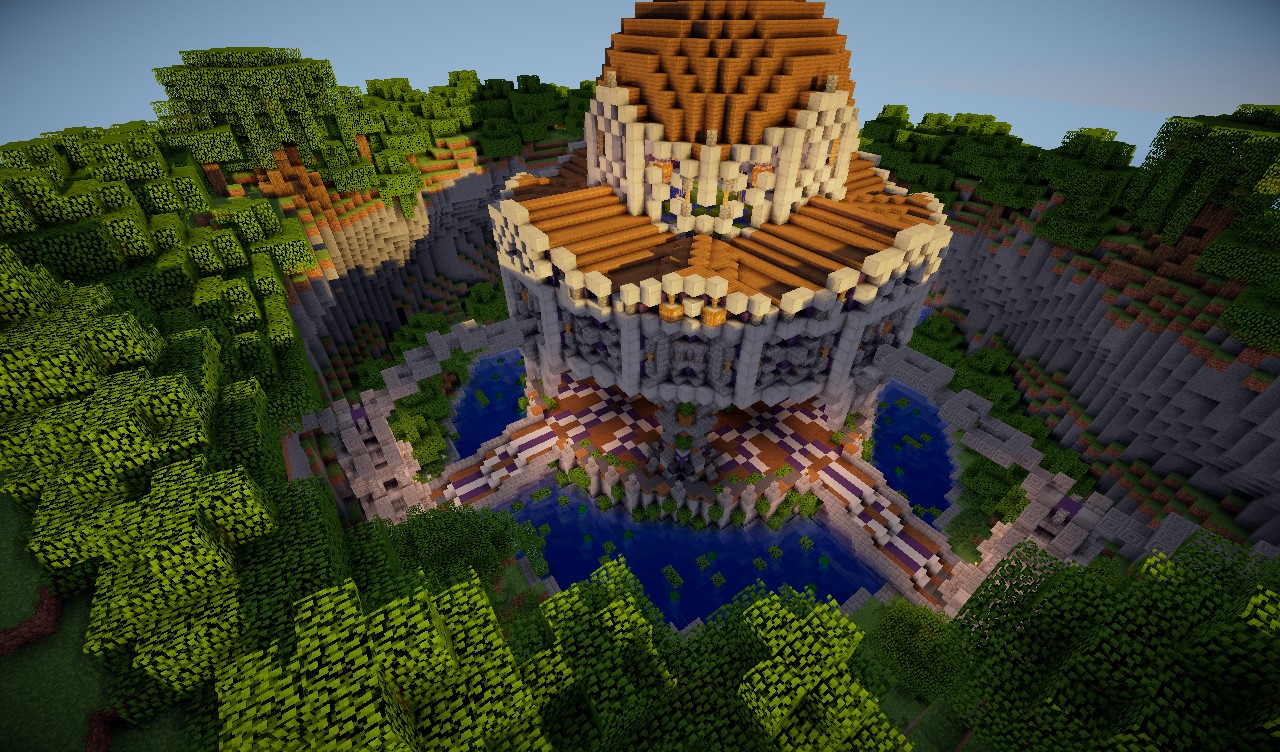 The Earth Temple [Hub] Minecraft Map