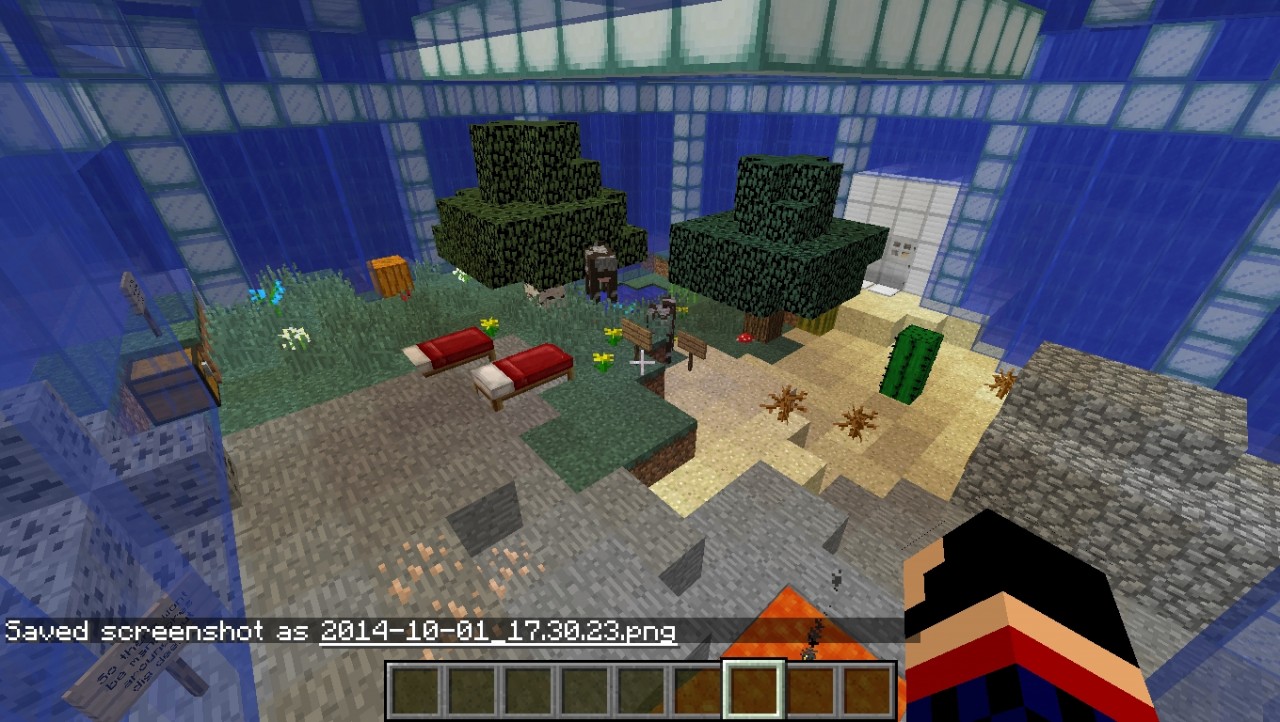 Flooded World Survival Minecraft Map