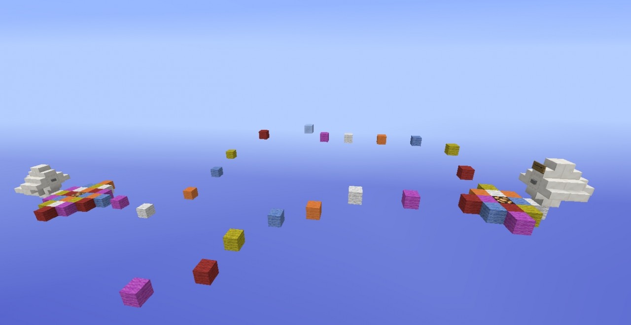 Parkour Unlimited: Hexa Parkour Minecraft Map