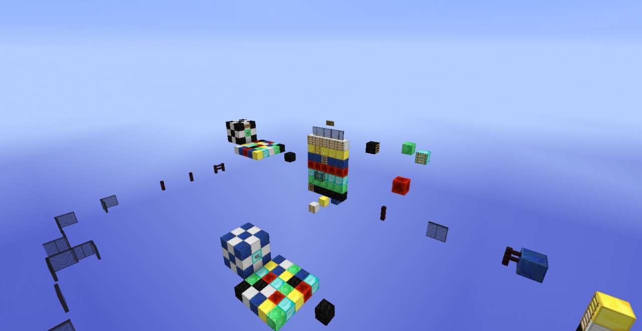 Parkour Unlimited: Hexa Parkour Minecraft Map