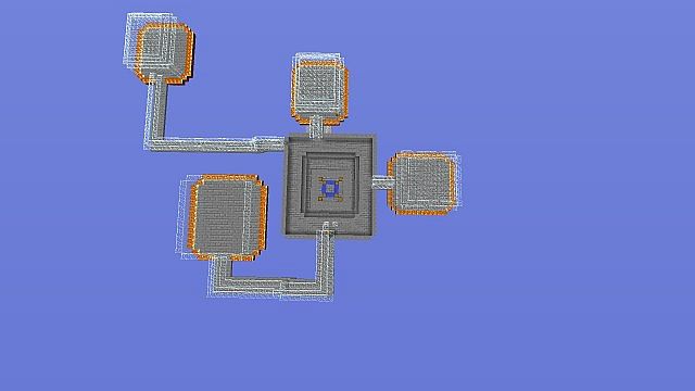 4D survival games Minecraft Map