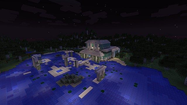 Greek Style House V1.8 Minecraft Map