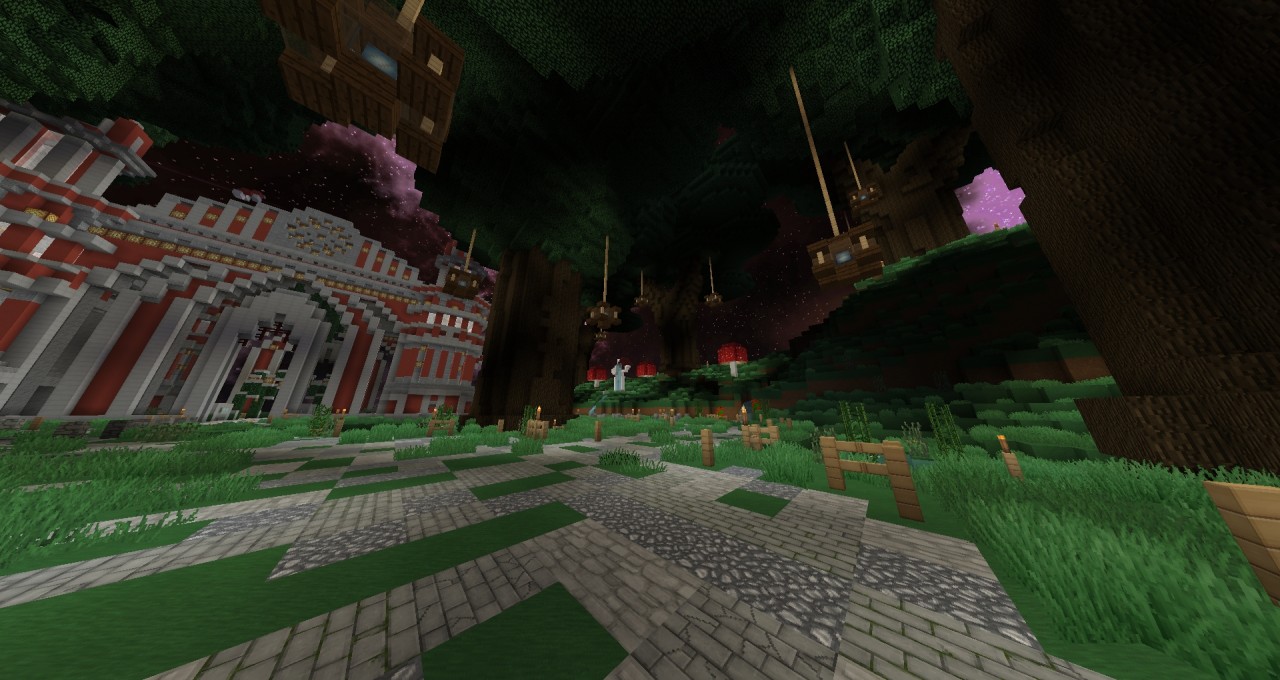 Server Spawn Complex Minecraft Map