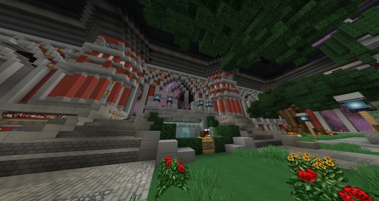 Server Spawn Complex Minecraft Map