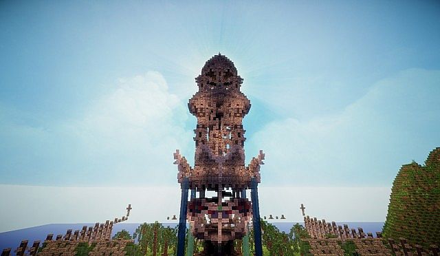 Fantasy tower Minecraft Map