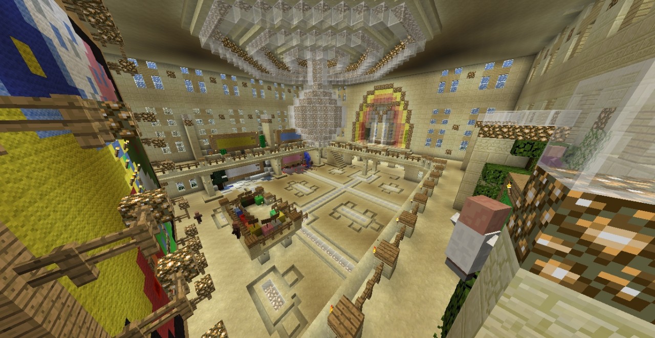 [9 Worlds] Central City hall Minecraft Map