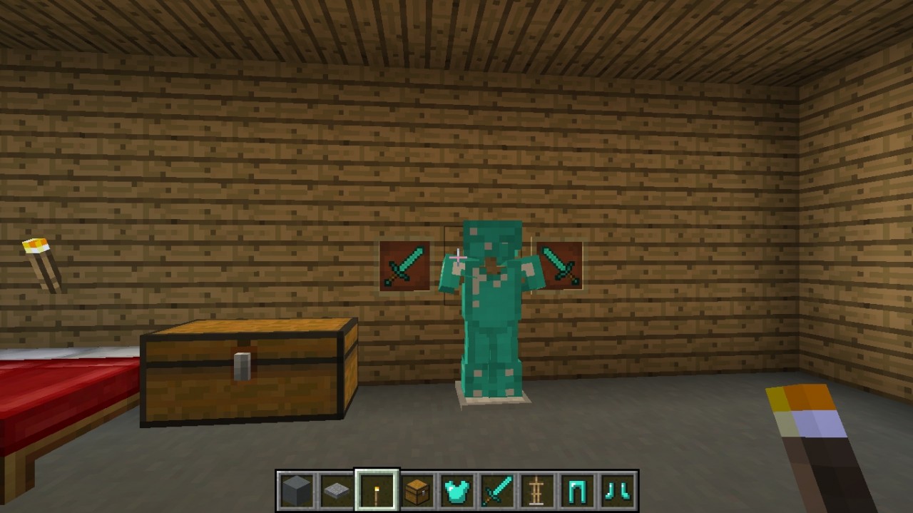 small work place Minecraft Map