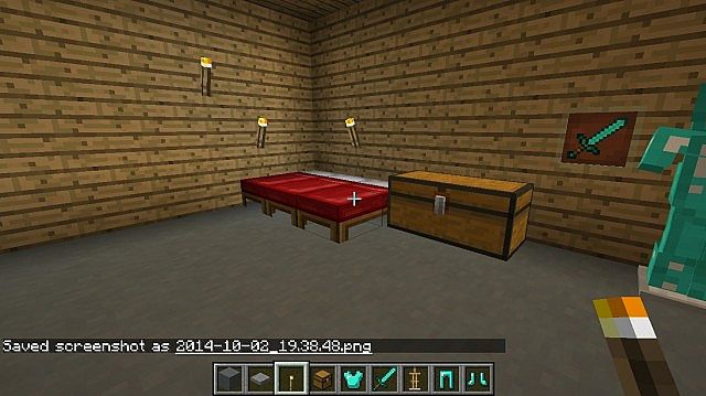 small work place Minecraft Map