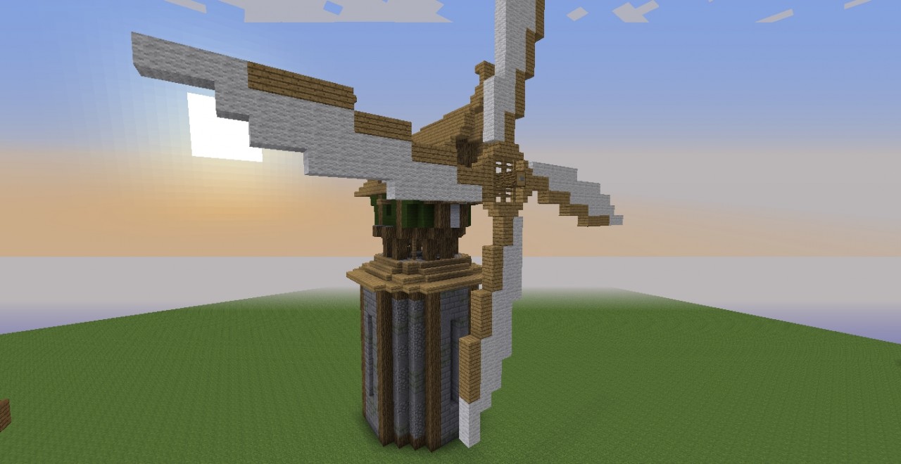 Medieval Windmill Minecraft Map