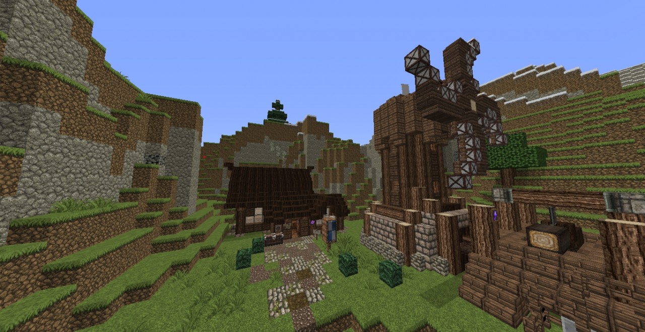 Nordic Logger House (Finished) Minecraft Map