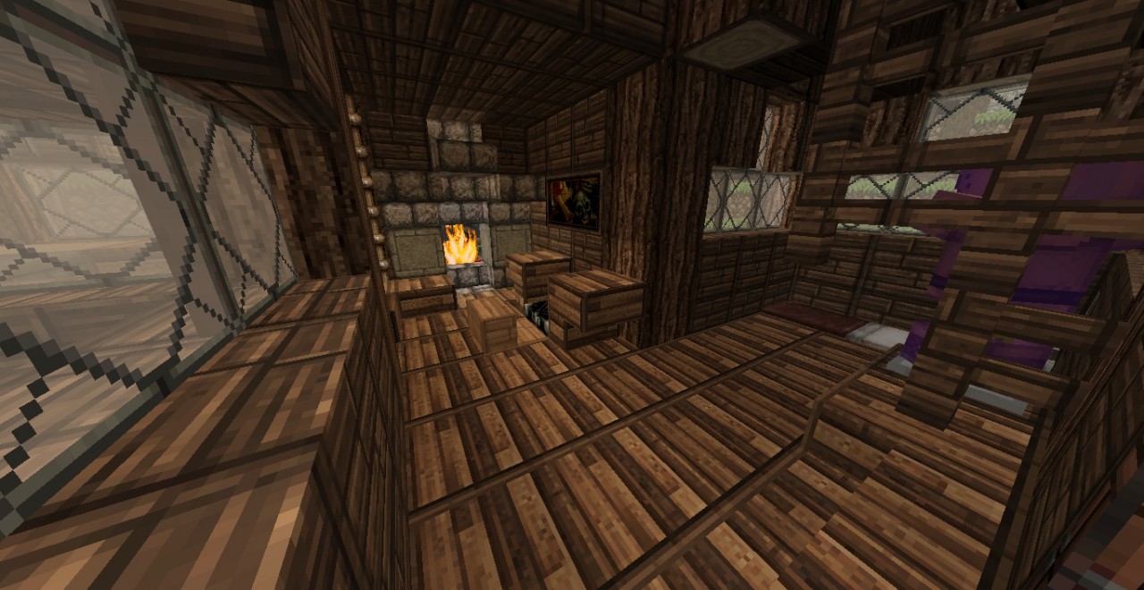 Nordic Logger House (Finished) Minecraft Map