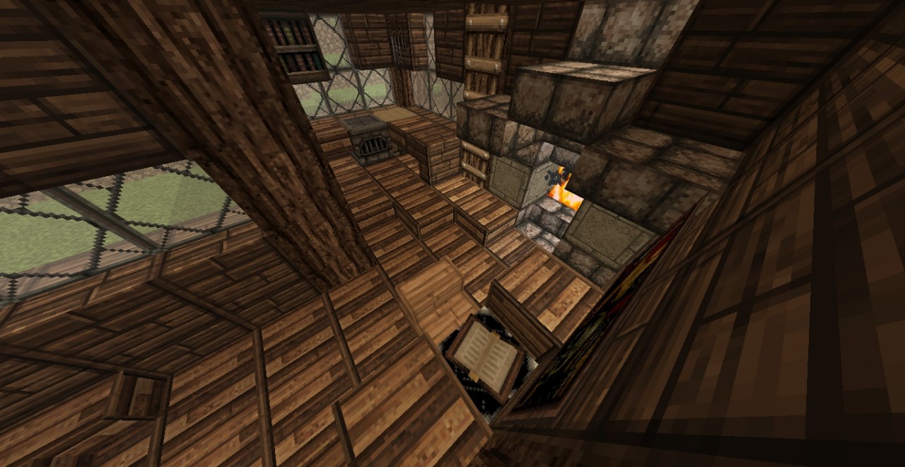 Nordic Logger House (Finished) Minecraft Map