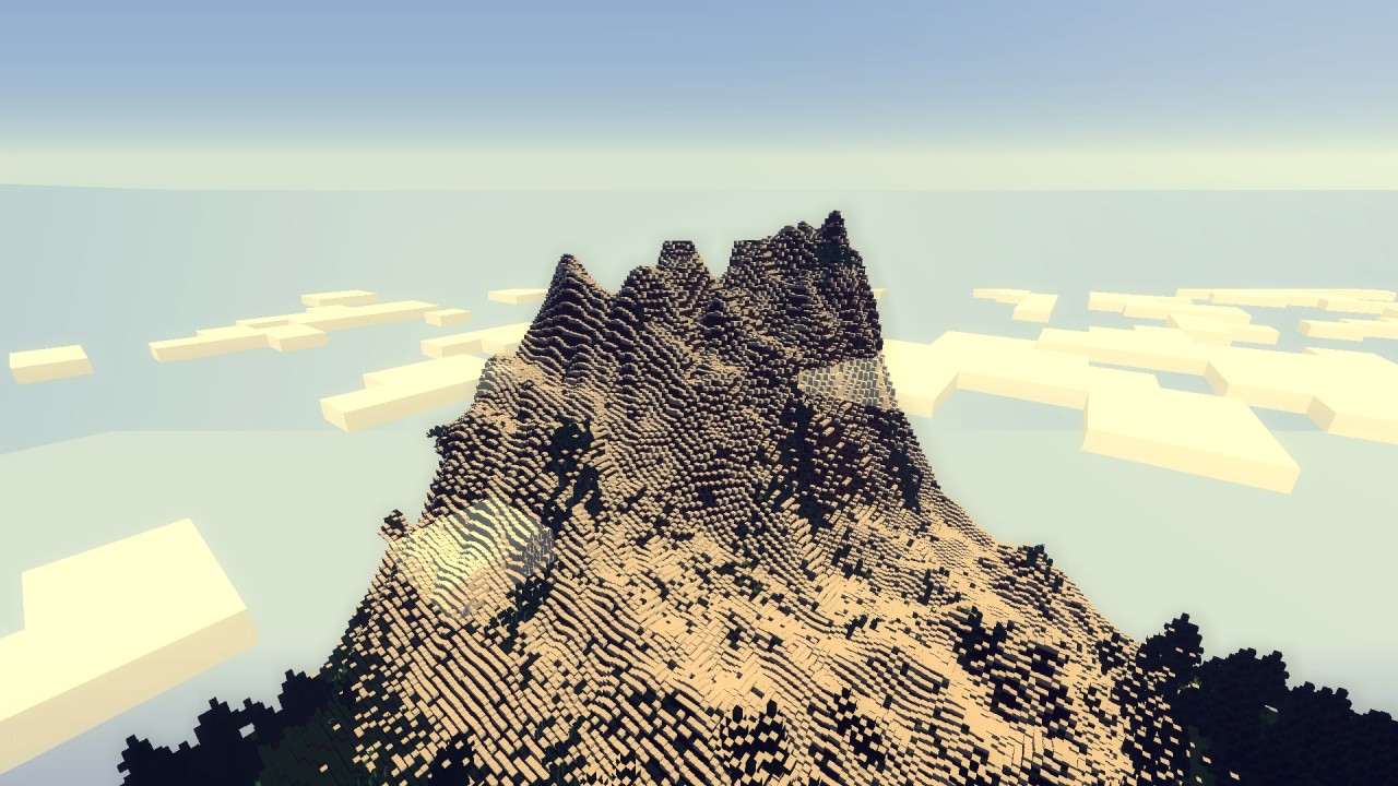 Mountian Test Minecraft Map