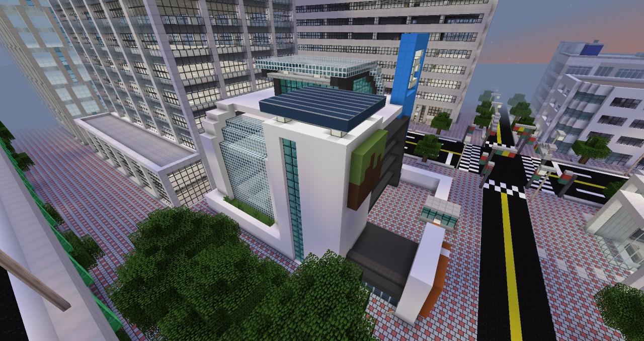 I create Mojang Building :D Minecraft Map