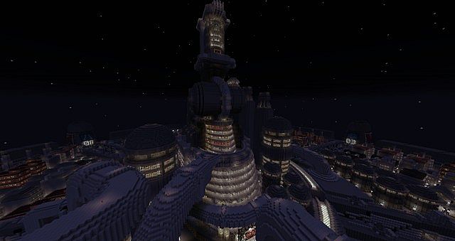 Midgar - Final Fantasy VII - AEGIS GAMING Minecraft Map