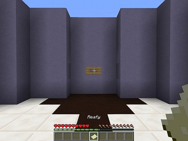 Auto Restarting Spleef Minecraft Map