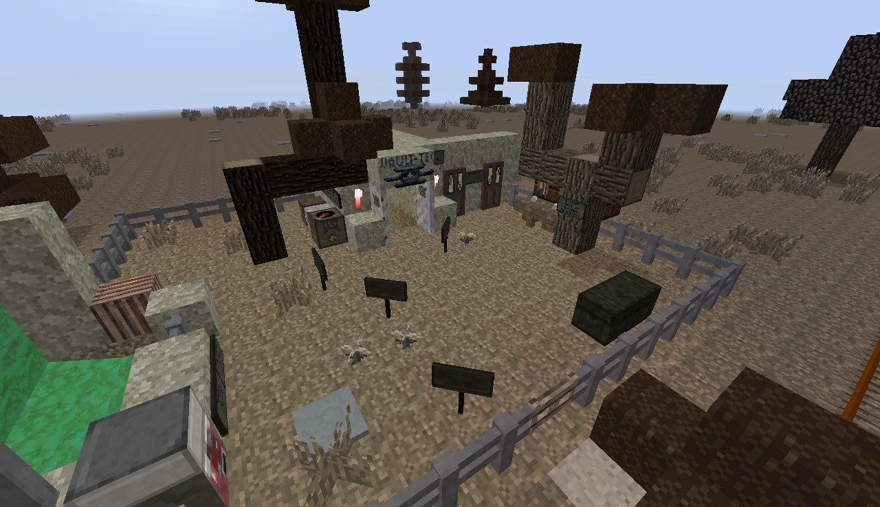 Fallout adventure map full version NOT FINISHED (GONE) Minecraft Map