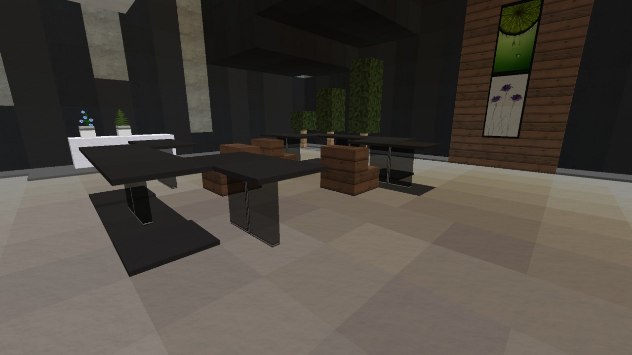Modern Office Interior Minecraft Map