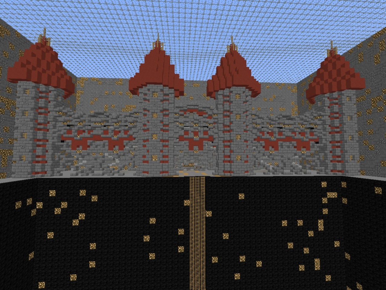 Small Prison Mines and spawn Minecraft Map