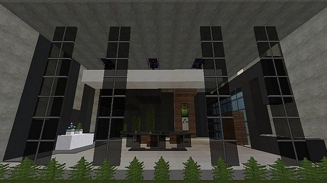 Modern Office Interior Minecraft Map