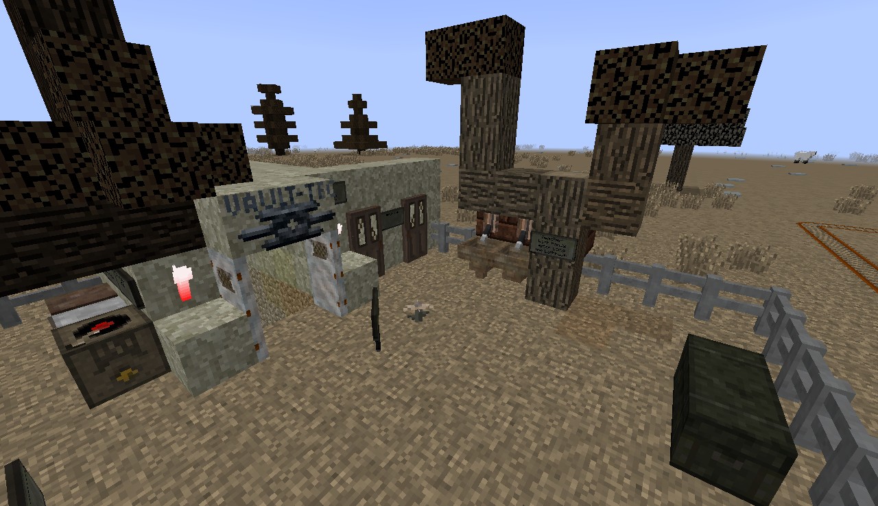 Fallout adventure map full version NOT FINISHED (GONE) Minecraft Map