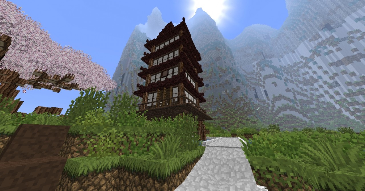 Oriental Build Minecraft Map