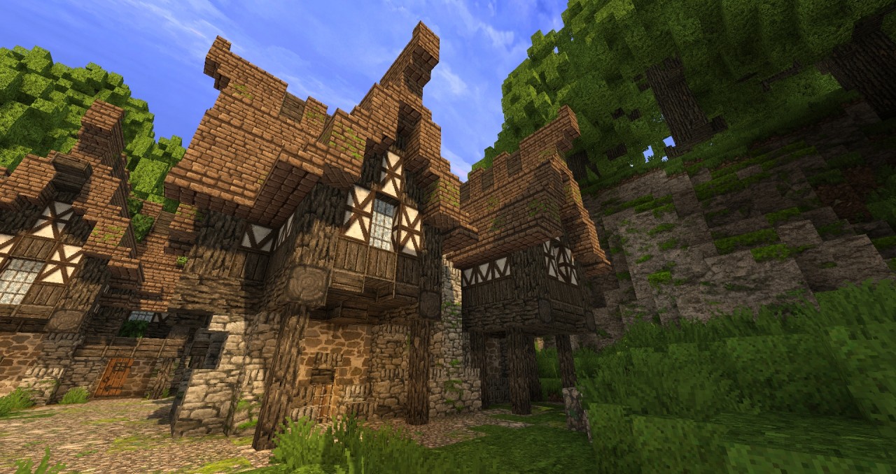 Drogo: Middle Age Houses (3) Minecraft Map
