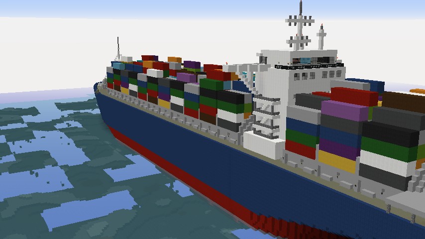 Cargo Ship Minecraft Map