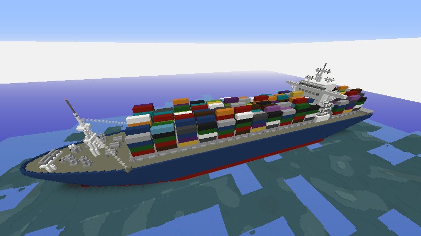 Cargo Ship Minecraft Map