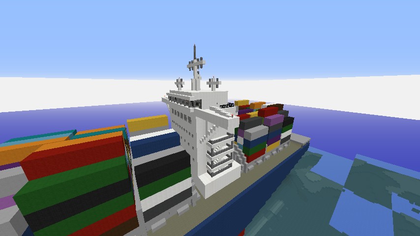 Cargo Ship Minecraft Map