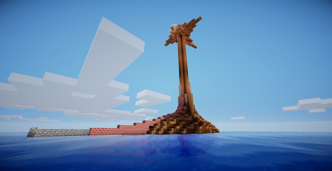 The Bird-Fish- Private Leisure Steampunk-ish vessel Minecraft Map