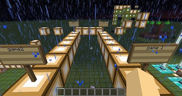 jump and run Minecraft Map