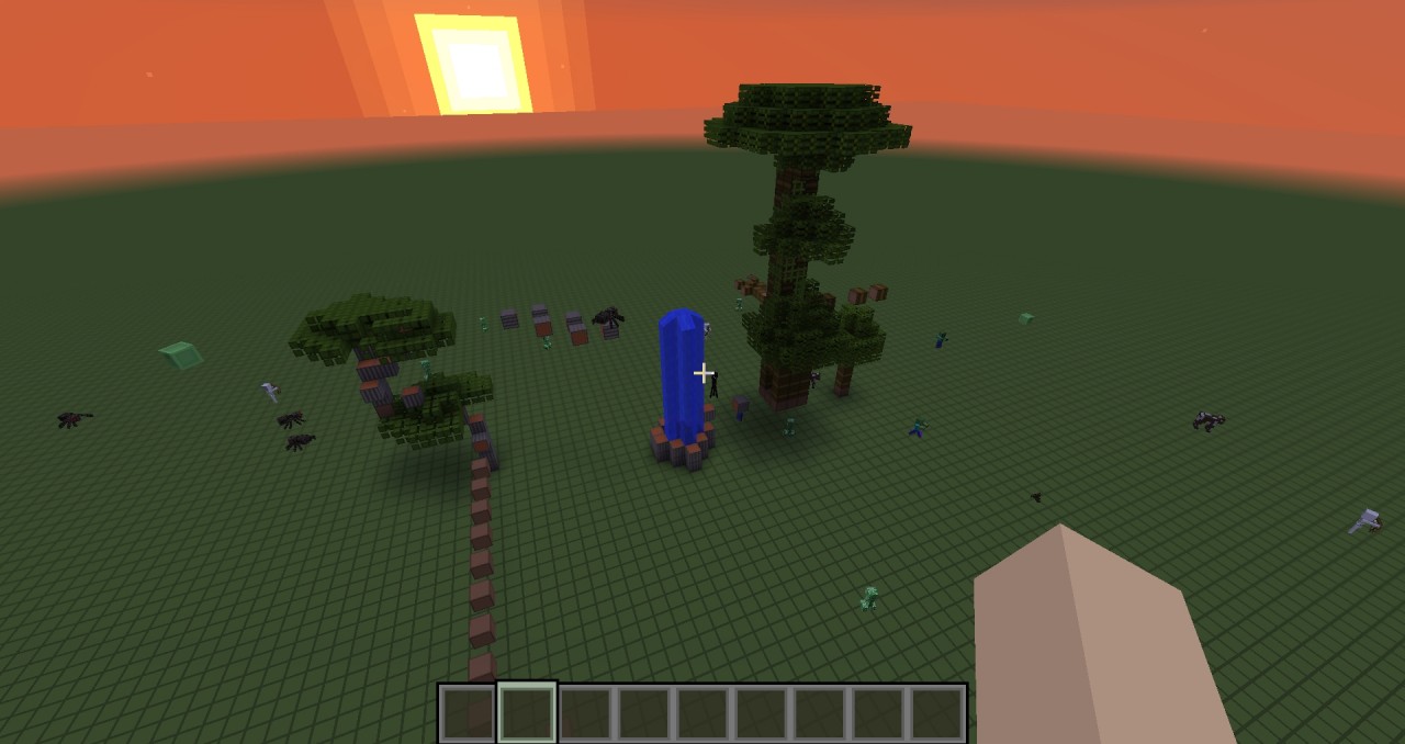 jump and run Minecraft Map